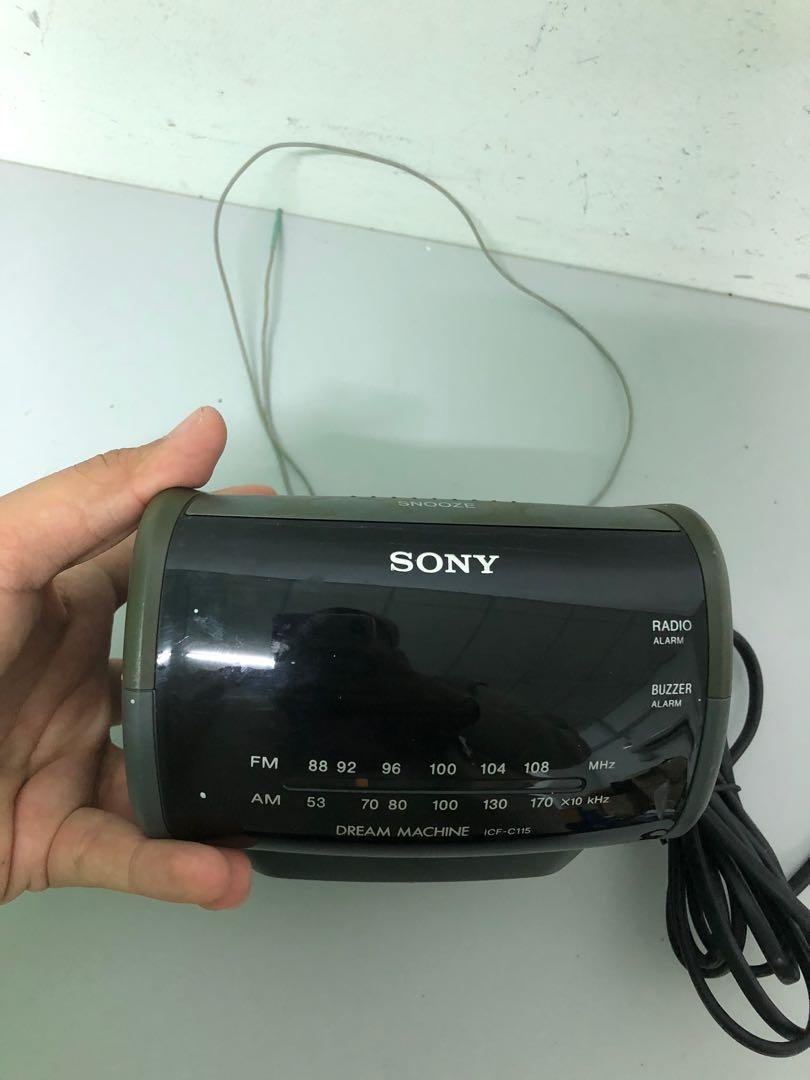 Sony Dream Machine ICF-C115, Audio, Soundbars, Speakers & Amplifiers on ...
