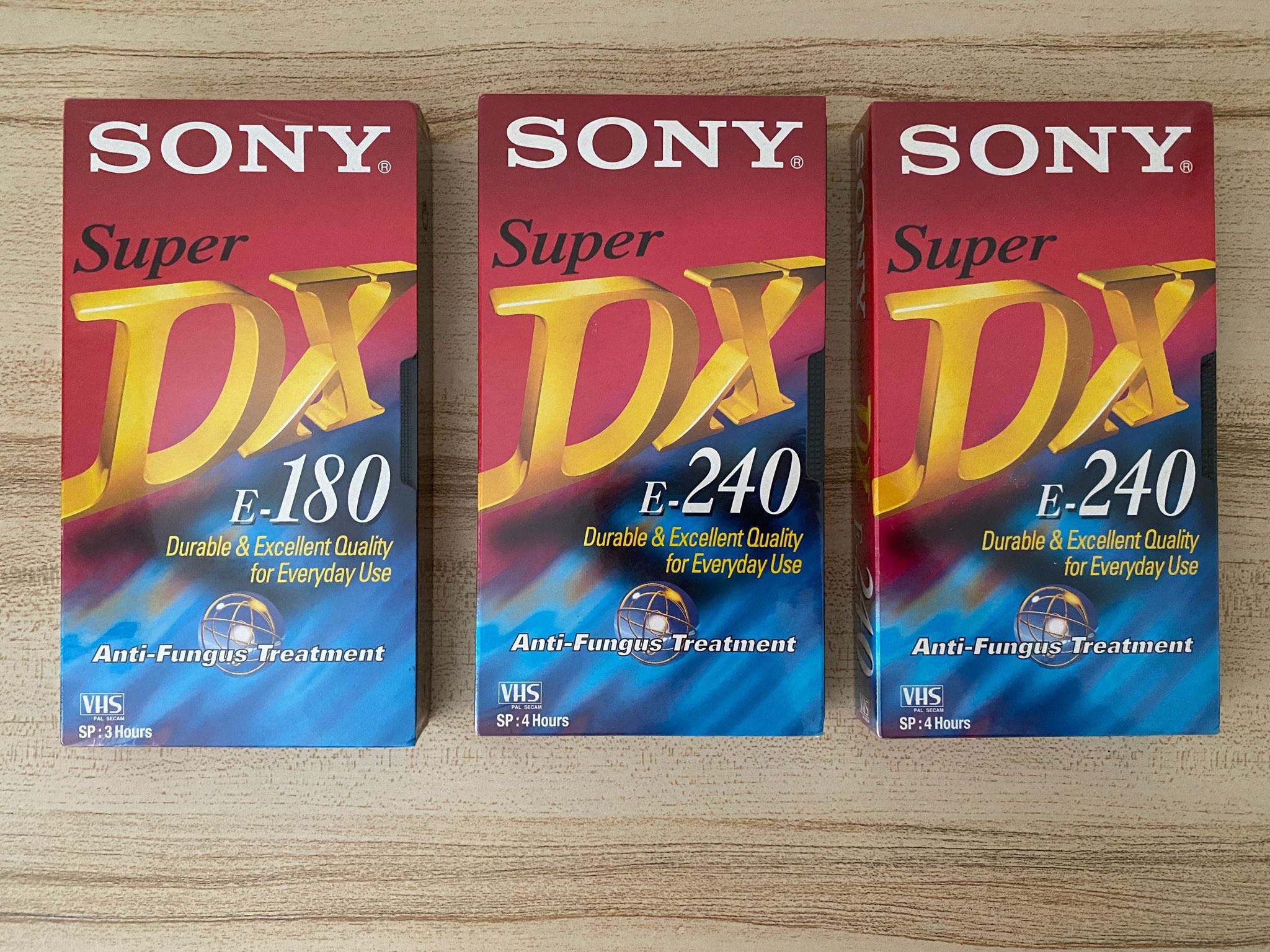 Sony VCR tapes - vintage, Audio, Portable Audio Accessories on Carousell