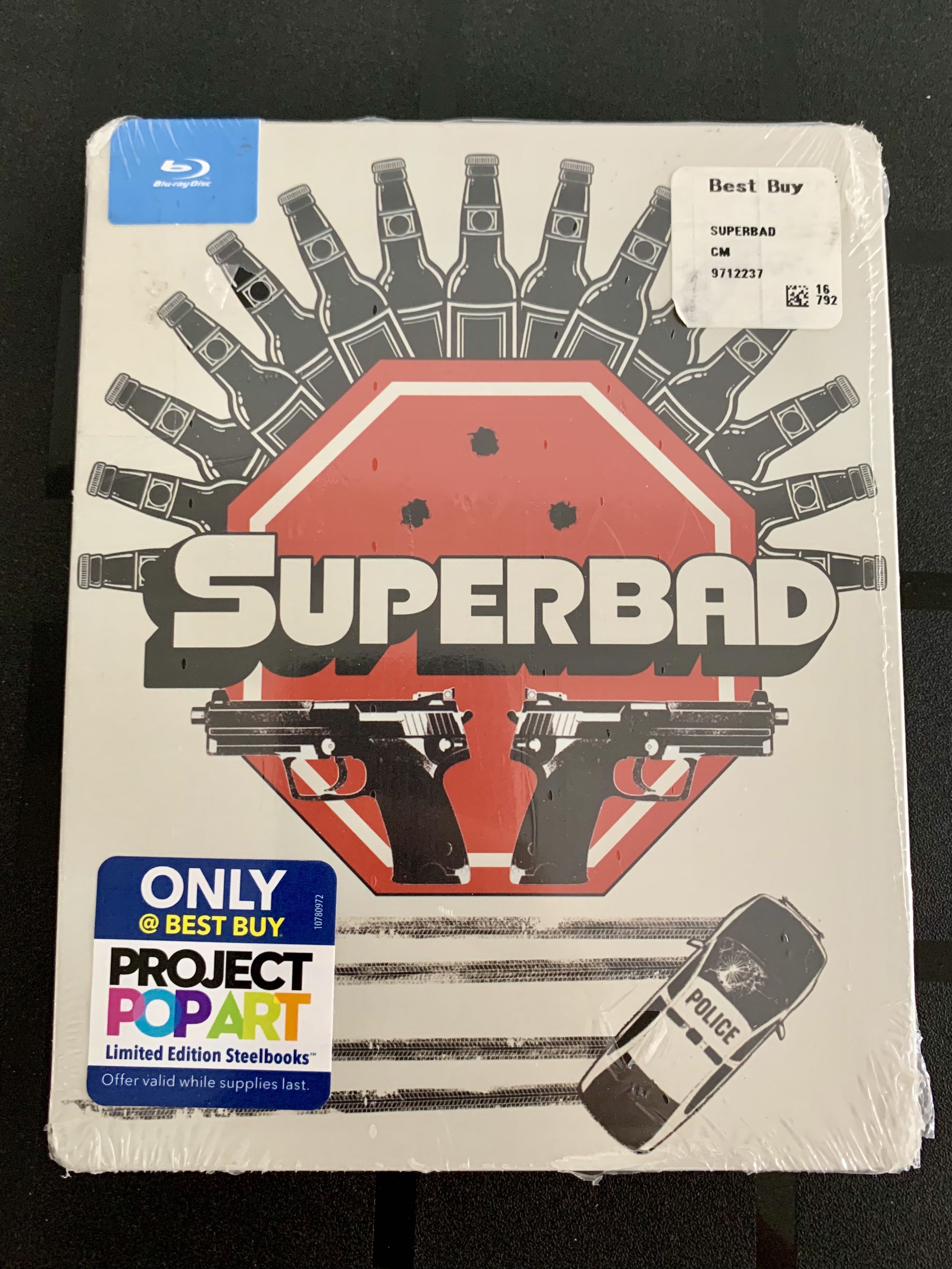 Superbad Blu-Ray Steelbook (Brand New), Hobbies & Toys, Music & Media ...