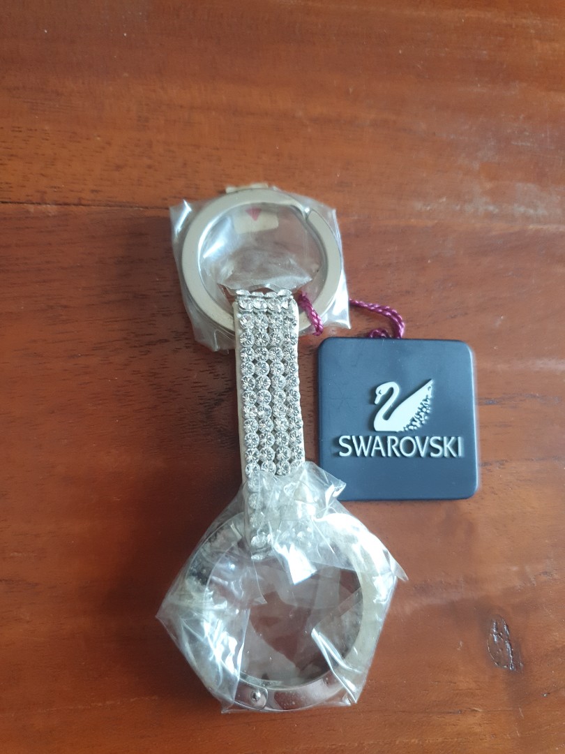 Swarovski Key Holder, Luxury, Accessories on Carousell