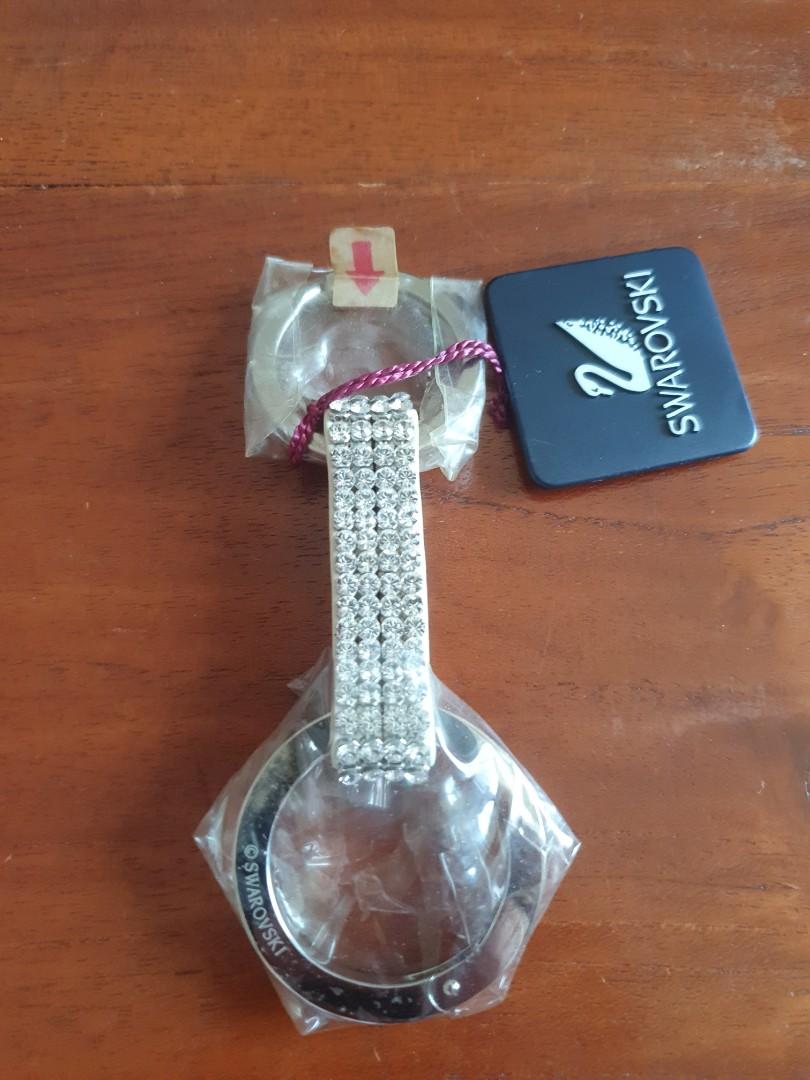 Swarovski Key Holder, Luxury, Accessories on Carousell