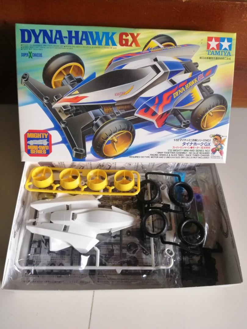 Tamiya Mighty Mini 4WD Super X chassis Dyna Hawk GX 19201, Hobbies ...