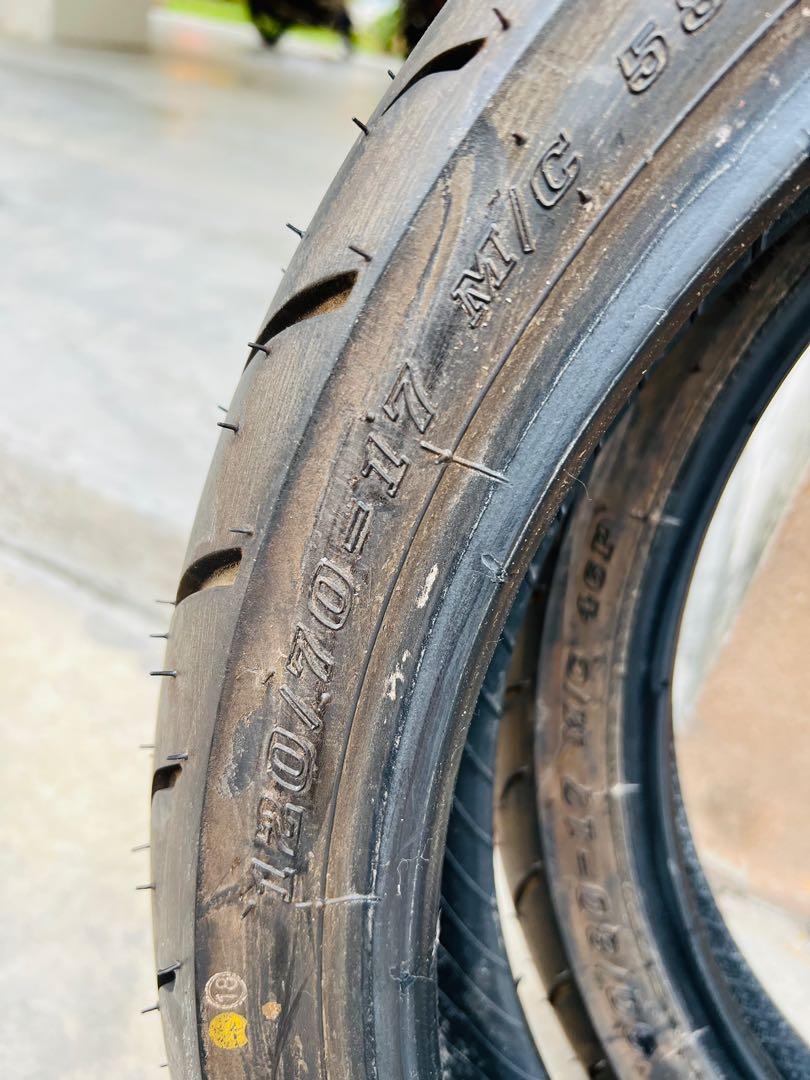 Tayar Duro Y16ZR (Factory Standard), Motorbikes on Carousell