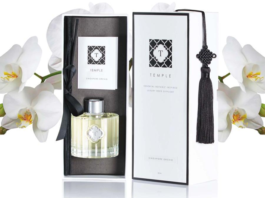 Temple Reed Diffuser Singapore Orchid, Furniture & Home Living, Home ...