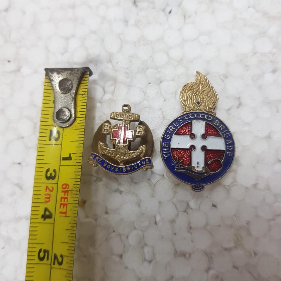 The boys brigade & girls brigade pin enamel badge, Hobbies & Toys ...
