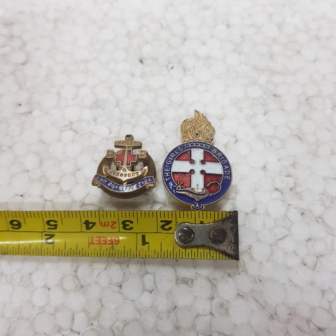 The boys brigade & girls brigade pin enamel badge, Hobbies & Toys ...
