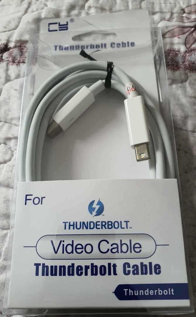 Thubderbolt cable, Computers & Tech, Parts & Accessories, Cables ...