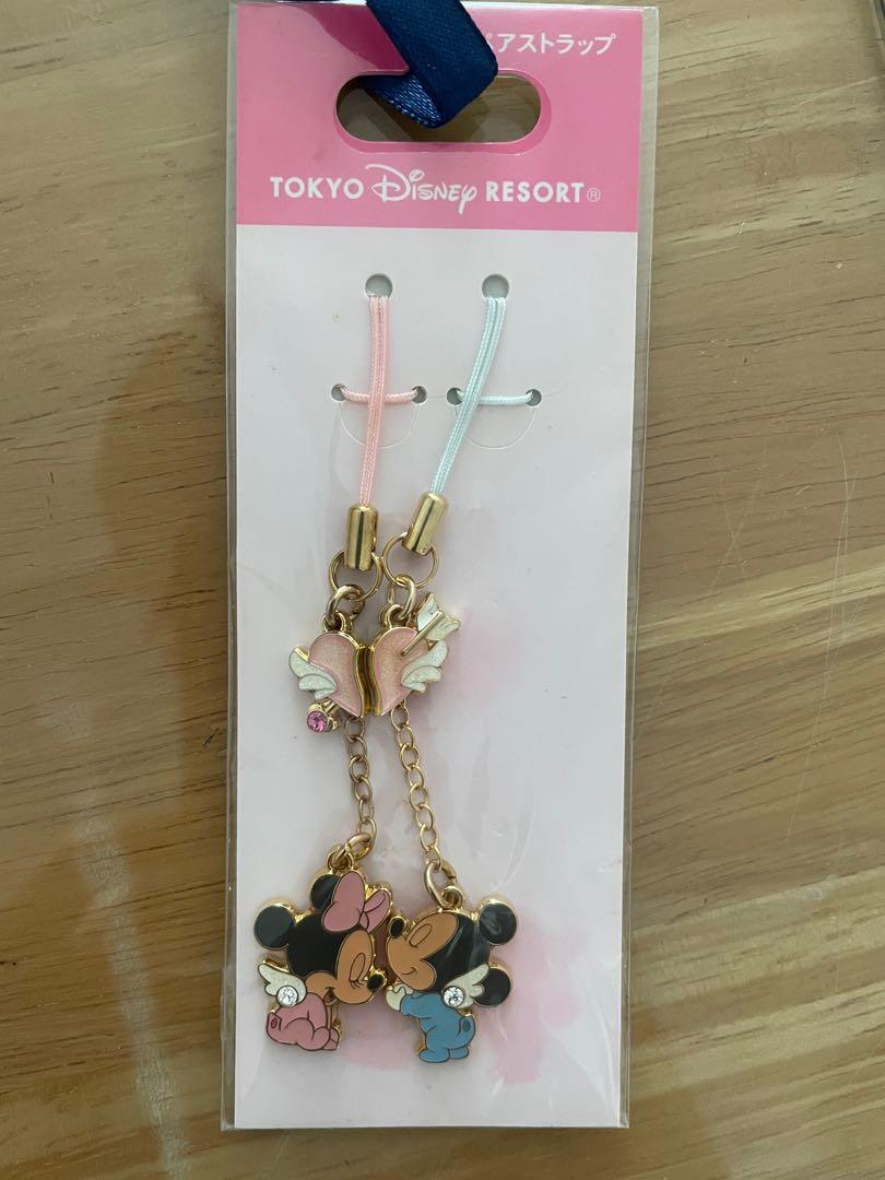 Tokyo Disney keychain - Mickey and Minnie, Hobbies & Toys, Stationery ...