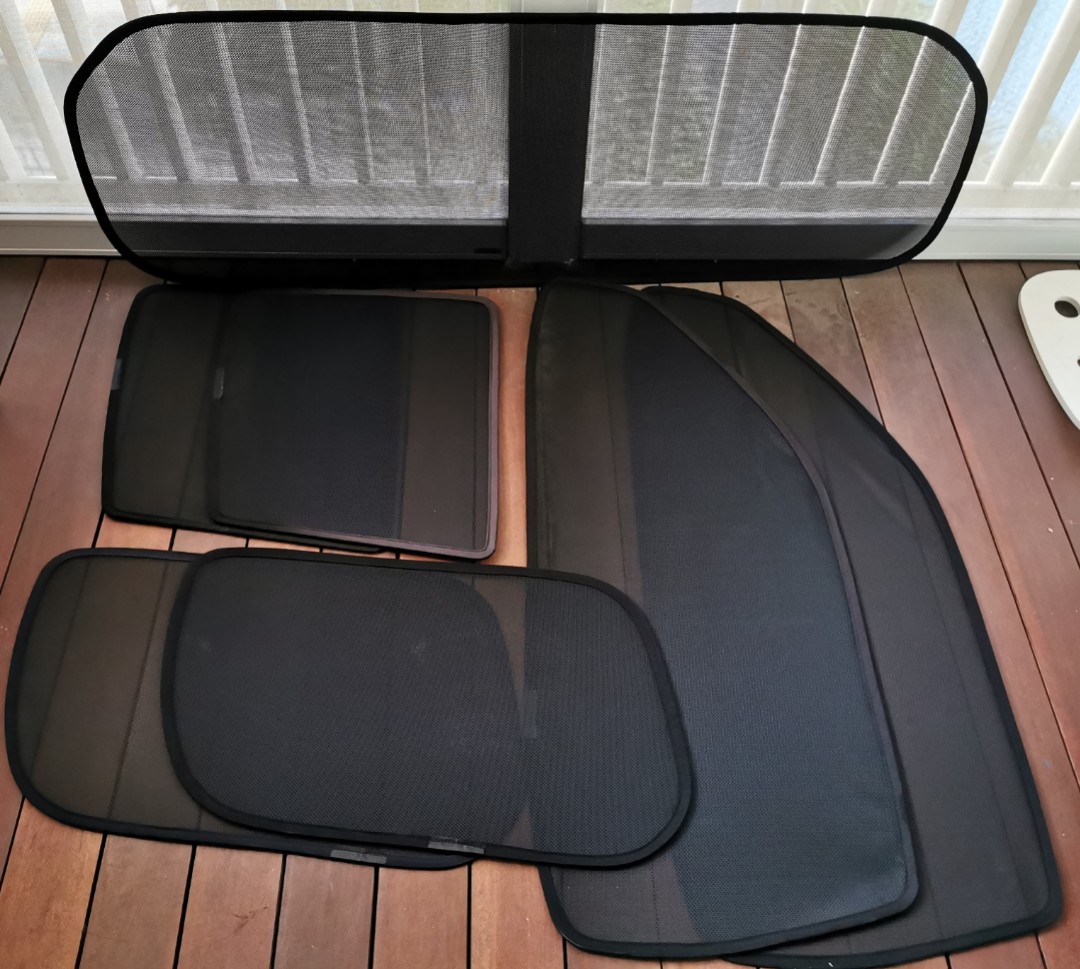 Toyota Alphard/vellfire magnetic sunshade, Car Accessories, Accessories ...