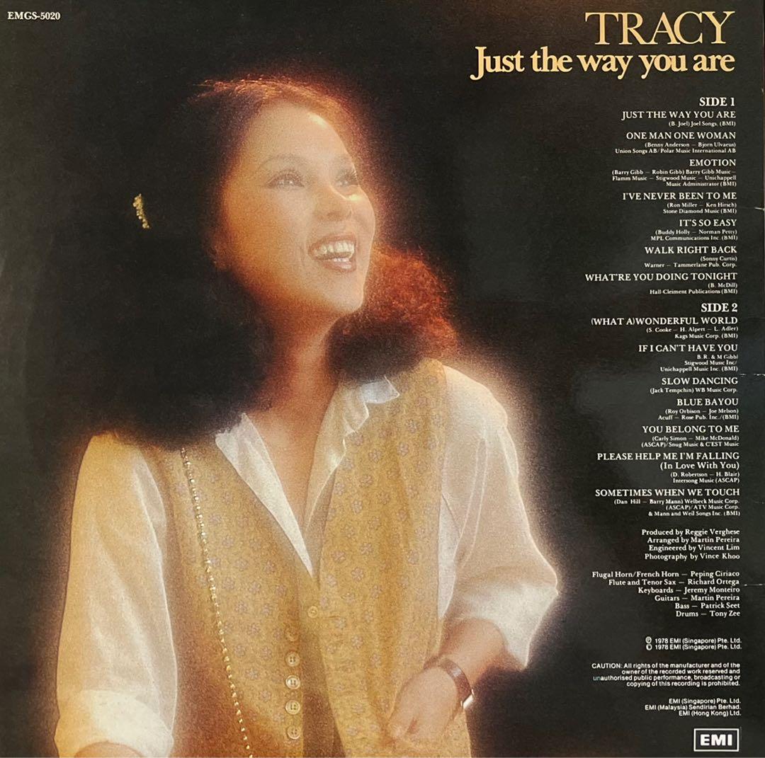 TRACY HUANG Just the way you are (LP), Hobbies & Toys, Music & Media ...