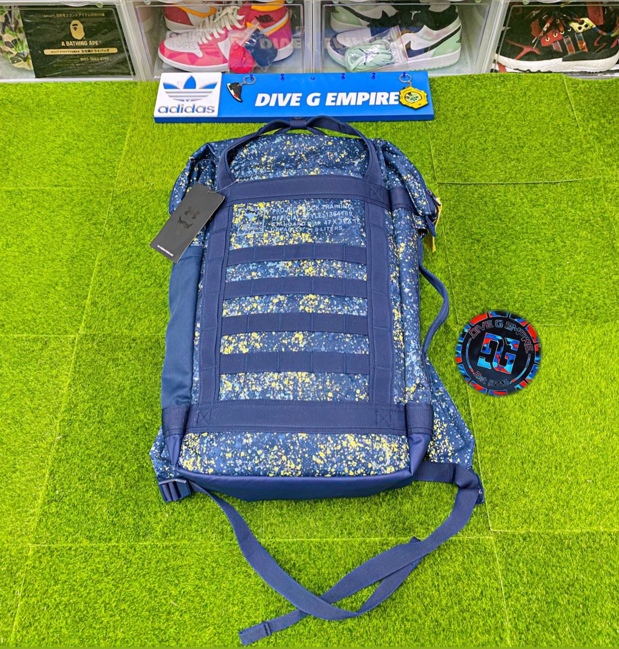 Under Armour Project Rock Box Duffle Backpack [30L], Men's Fashion ...