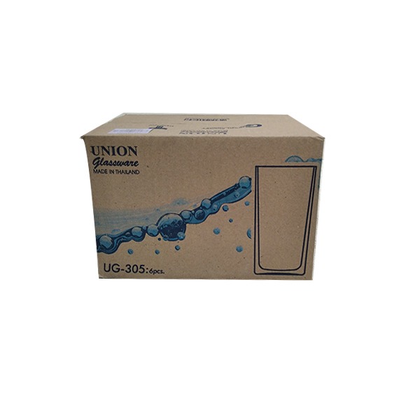 UNION Glassware Glass Tumbler 6pcs, Furniture & Home Living ...