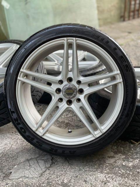 Vossen 17 inch sport rim Grand Livina tyre 70%, Auto Accessories on ...