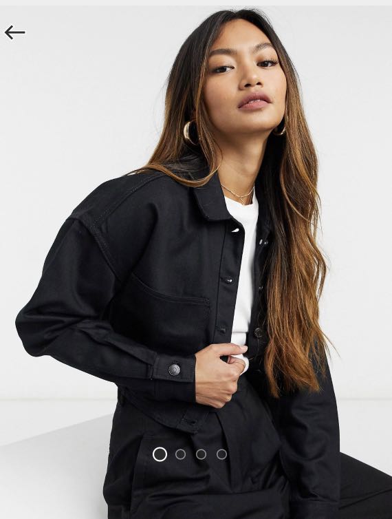 Weekday Jacket in Black, Women's Fashion, Coats, Jackets and Outerwear ...