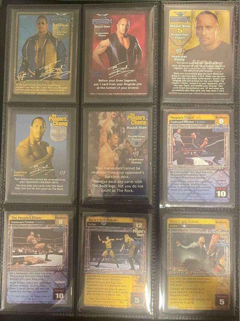 WWE WWF RAW DEAL THE ROCK PEOPLE’S CHAMP, Hobbies & Toys, Memorabilia ...