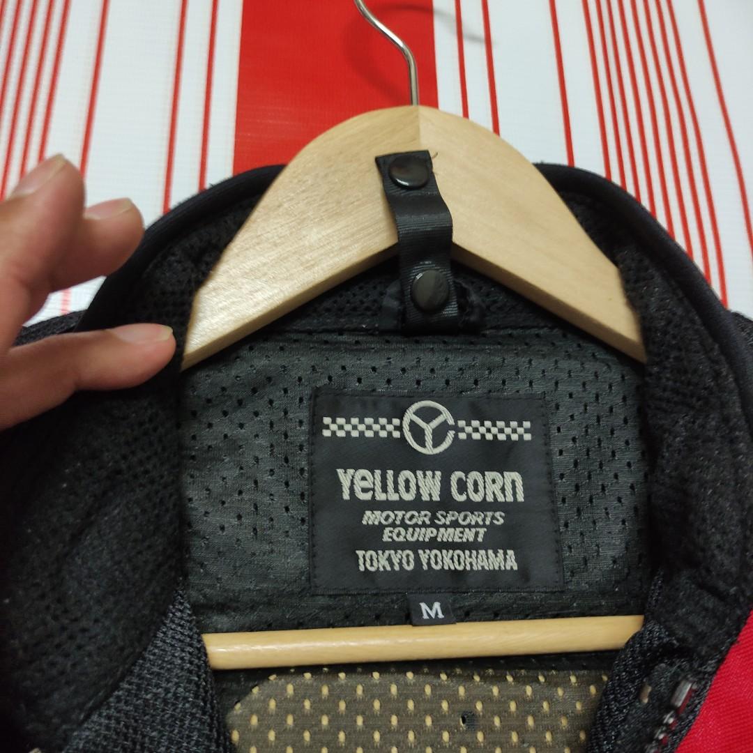 yellow corn Motorcycle jacket, Motorbikes on Carousell