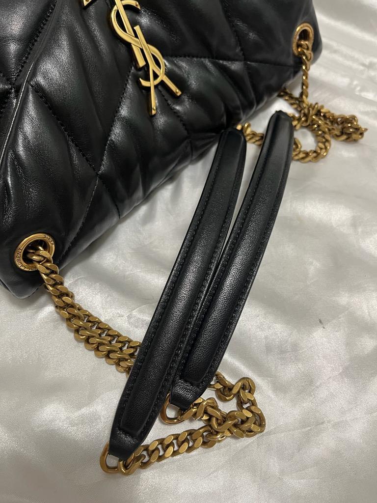 Ysl saint Laurent small Lou puffer flap bag, Luxury, Bags & Wallets on ...