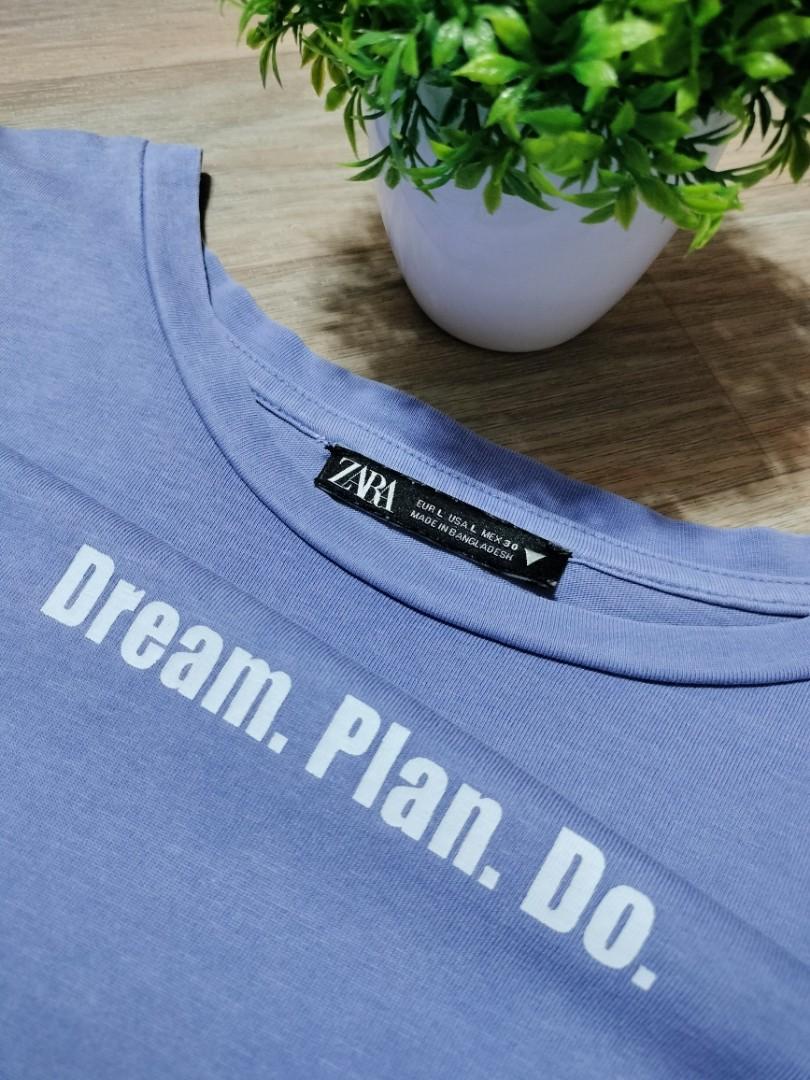 Zara Dream Plan Do Top, Women's Fashion, Tops, Blouses on Carousell