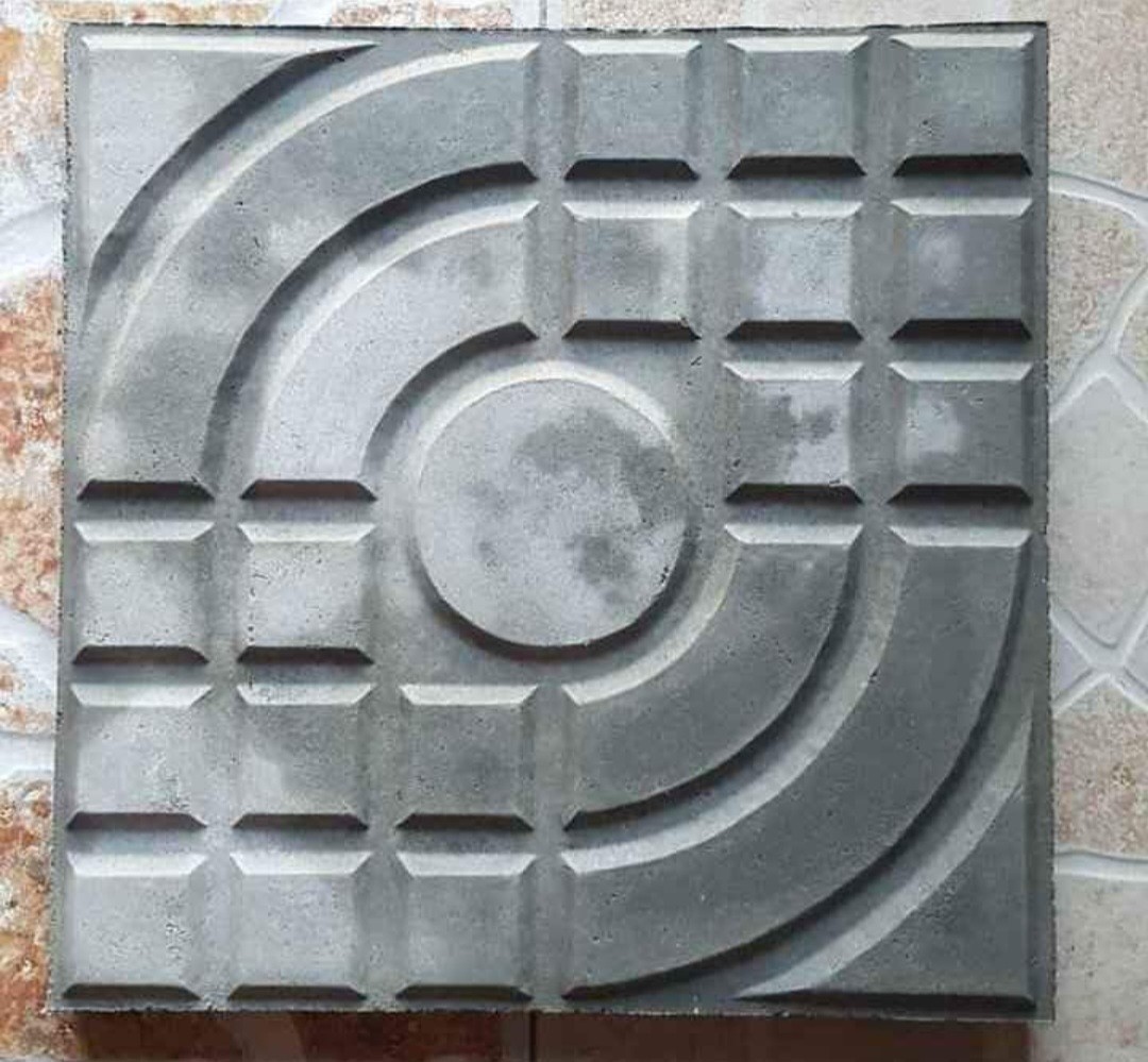 10X10 INCHES CONCRETE TILES, Furniture & Home Living, Home Decor ...