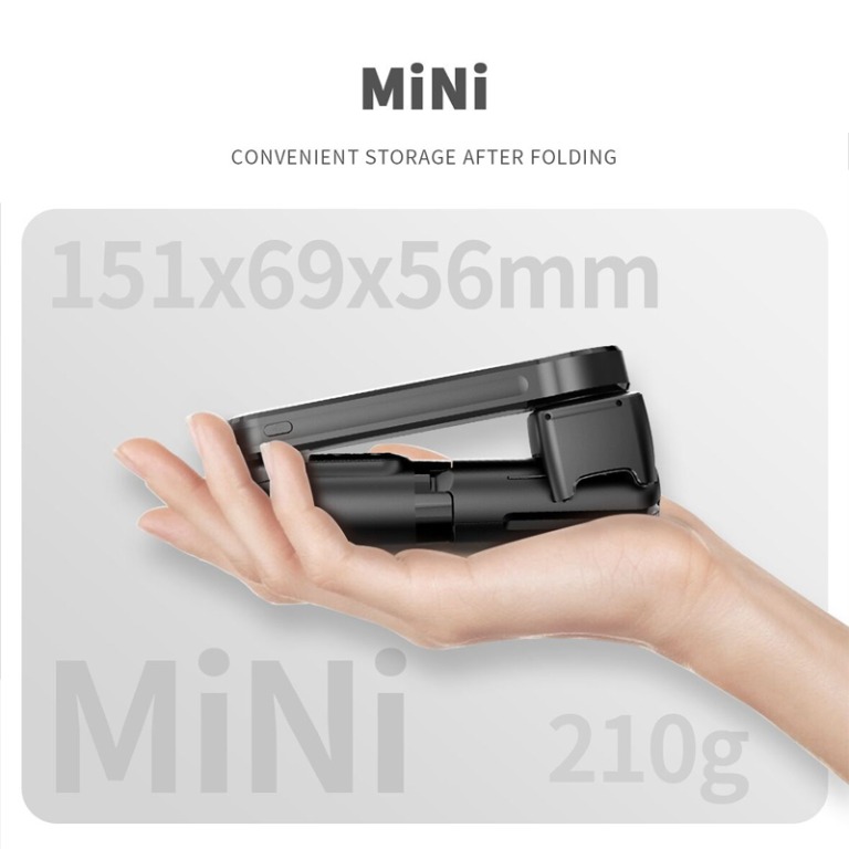 1 Axis Auto balance phone Gimbal+tripod+selfie stick+light, Mobile ...