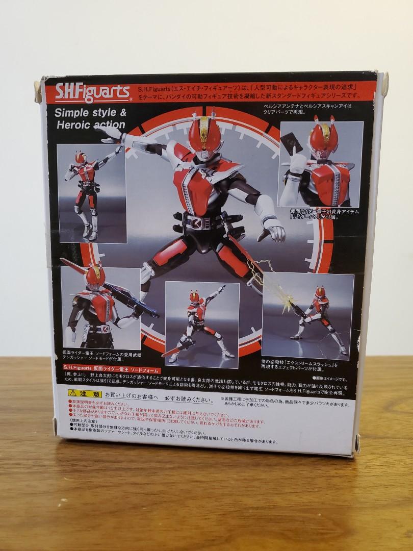 日版 9成新 SHF Kamen Rider Deno Sword Form, 興趣及遊戲, 玩具 & 遊戲類 on Carousell