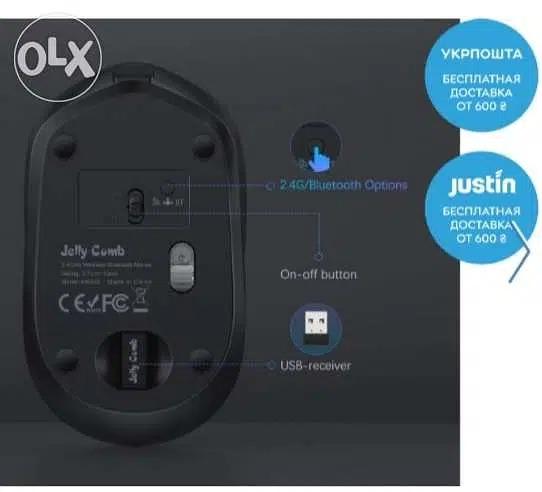 A19 Jelly Comb MS032 Wireless Bluetooth Mouse 2.4G, Computers & Tech ...