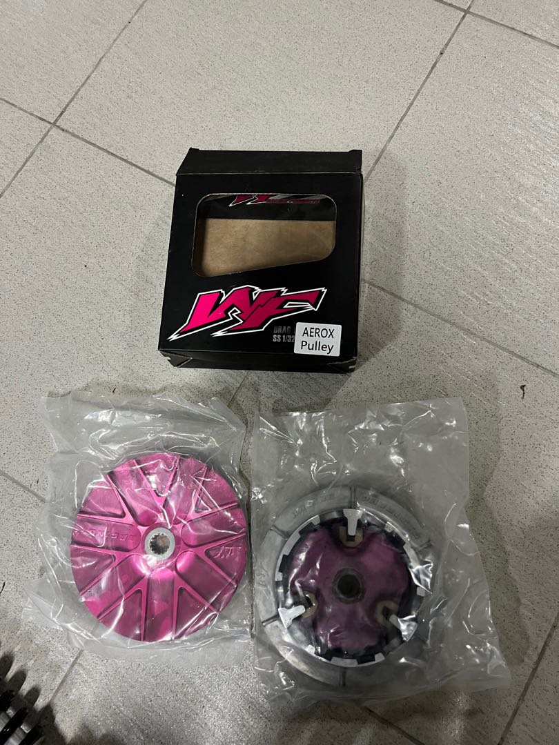 AEROX NVX NMAX WF RACING PULLEY, Motorcycles, Motorcycle Accessories on ...