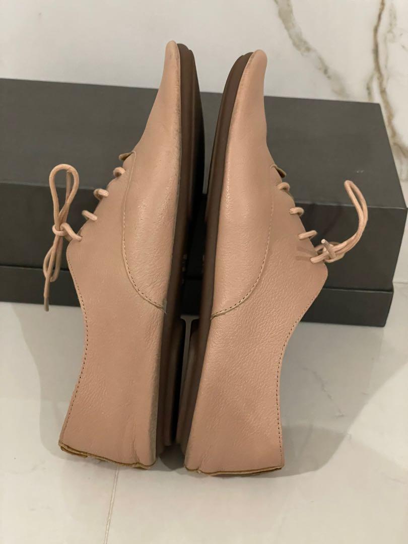 Anothersole Luisa Gen 1 Pebbled Nude, Women's Fashion, Footwear, Flats ...