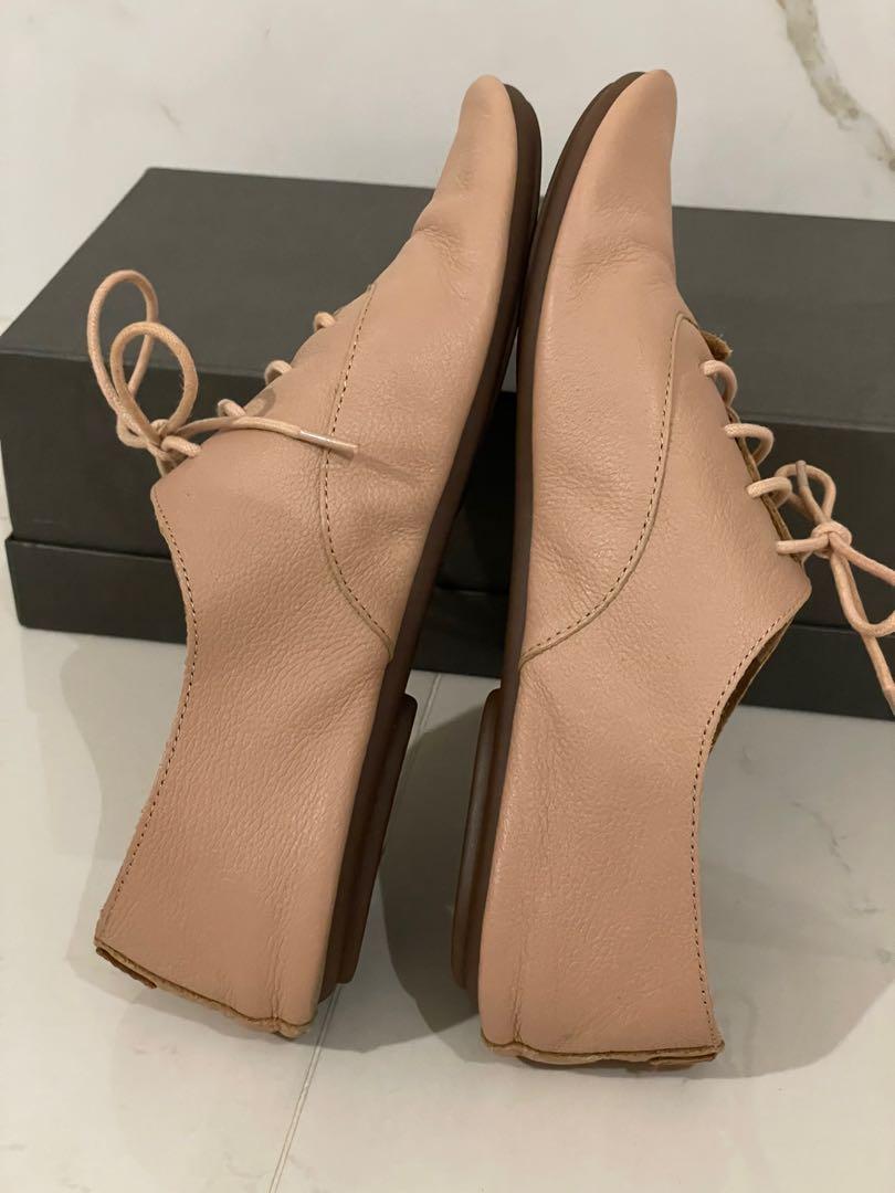 Anothersole Luisa Gen 1 Pebbled Nude, Women's Fashion, Footwear, Flats ...