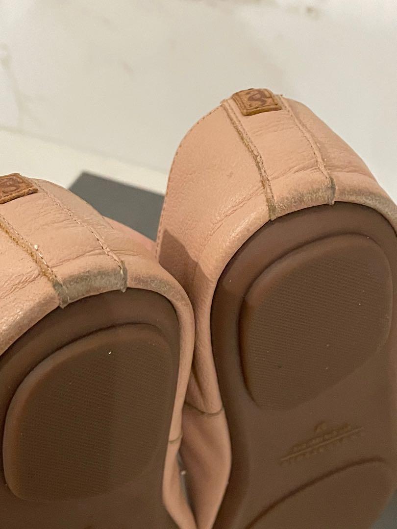 Anothersole Luisa Gen 1 Pebbled Nude, Women's Fashion, Footwear, Flats ...