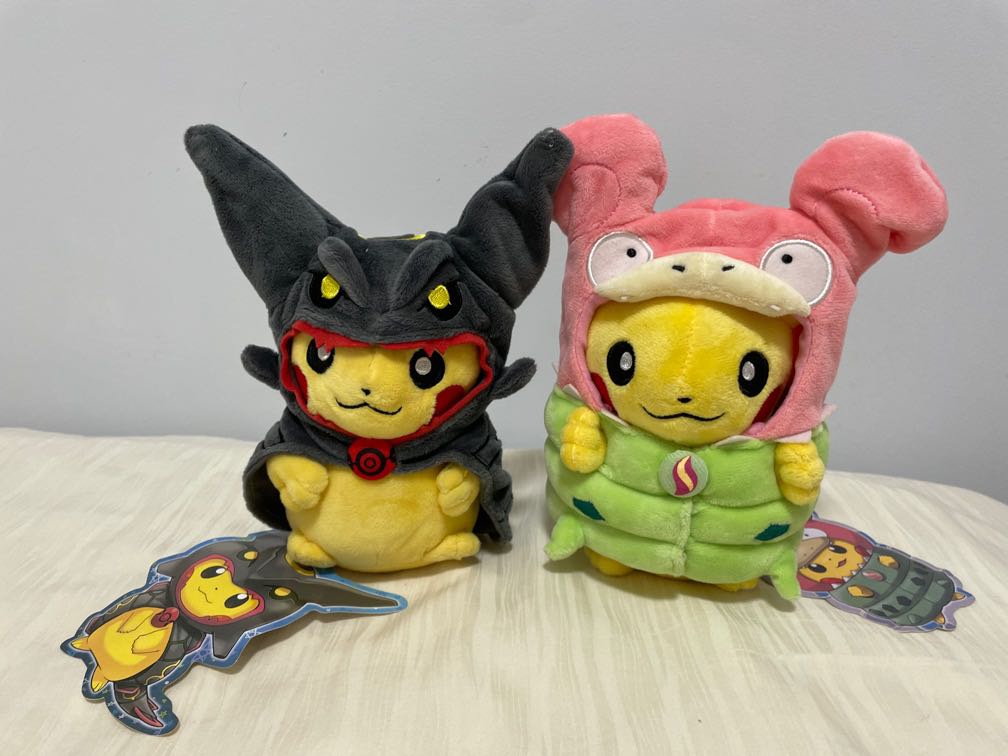 Authentic Pokémon Costume Pikachu Slowbro Rayquaza, Hobbies & Toys ...