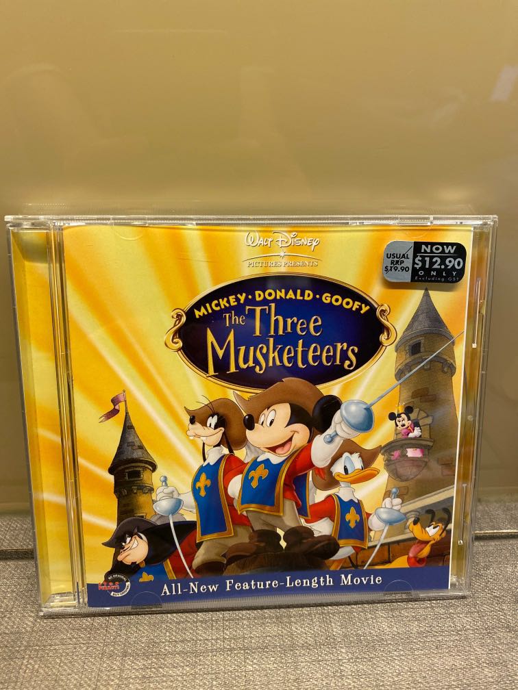 Walt Disney The Three Musketeers - Mickey.Donald.Goofy, Hobbies & Toys ...