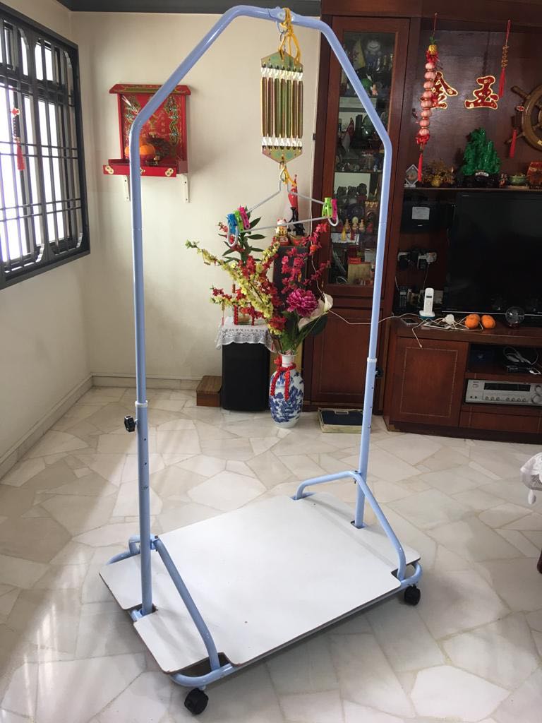 Baby Spring Cot Full Set (Manual), Babies & Kids, Baby Nursery & Kids ...