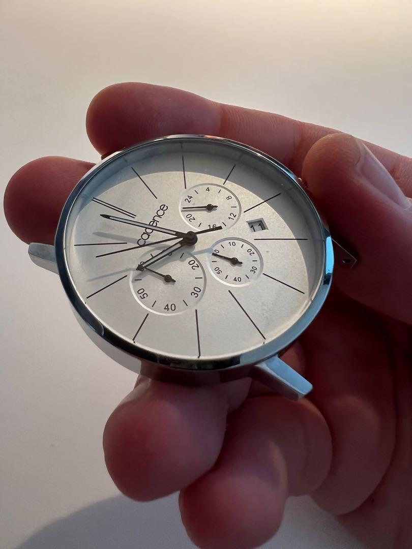 Bahaus chronograph quartz watch, Men's Fashion, Watches & Accessories ...