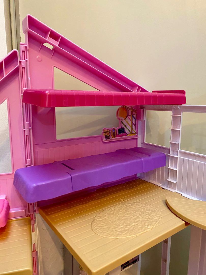 Barbie Malibu 2-storey House, Hobbies & Toys, Toys & Games on Carousell