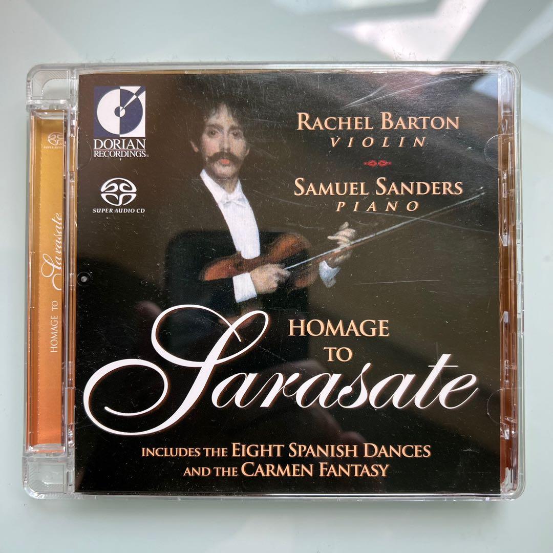 Barton, Violin/Sanders, Piano, Homage to Sarasate (SACD, Made in ...