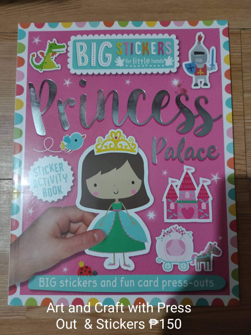 Big Stickers for Little Hands Princess Palace, Hobbies & Toys, Books ...
