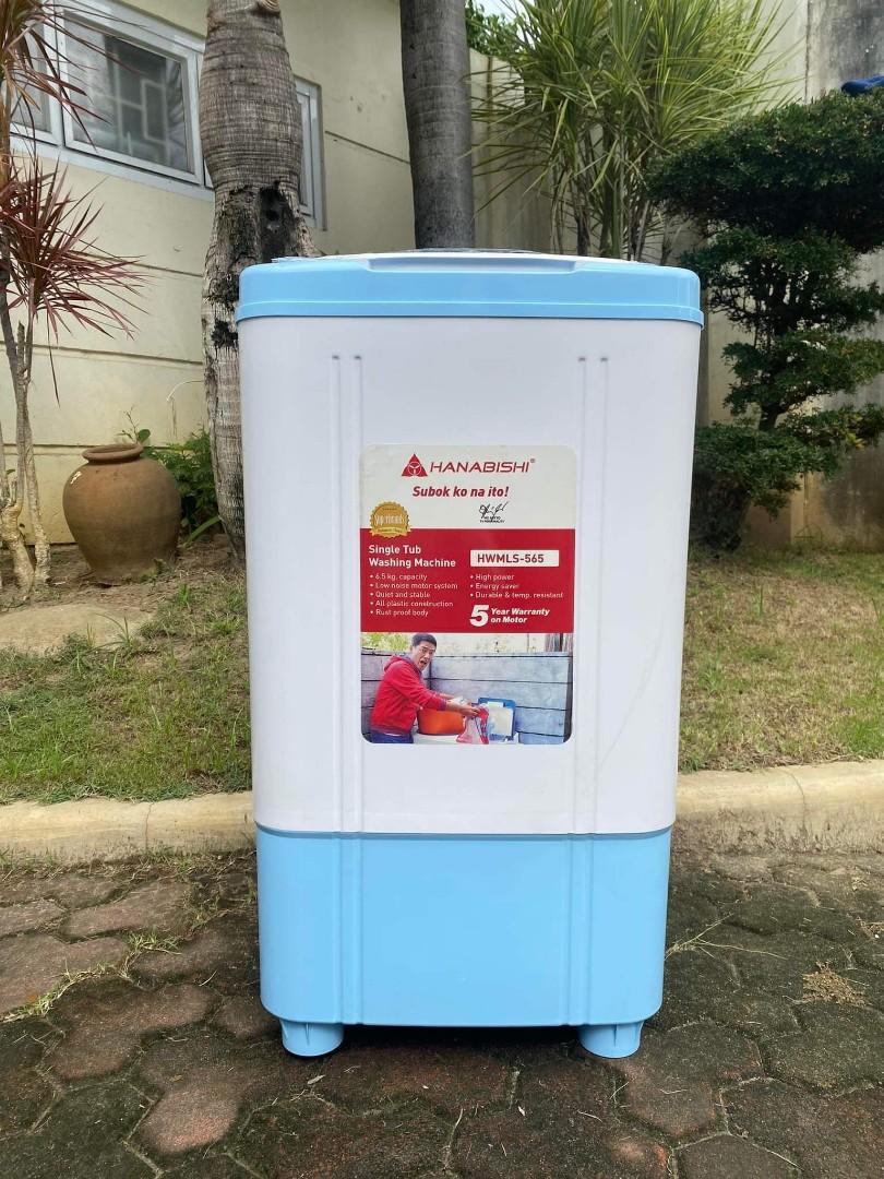 BNEW Hanabishi washing machine, TV & Home Appliances, Washing Machines ...