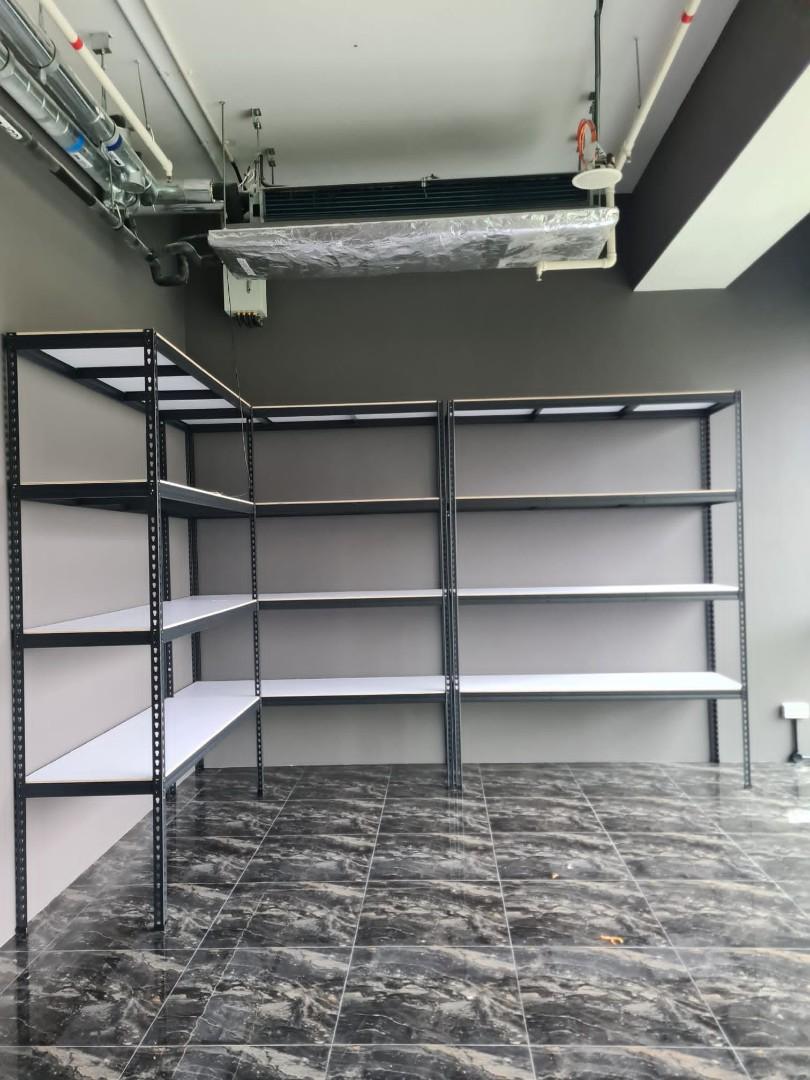 Boltless Metal Shelving Unit Rack for Home Storeroom, Home Storage ...