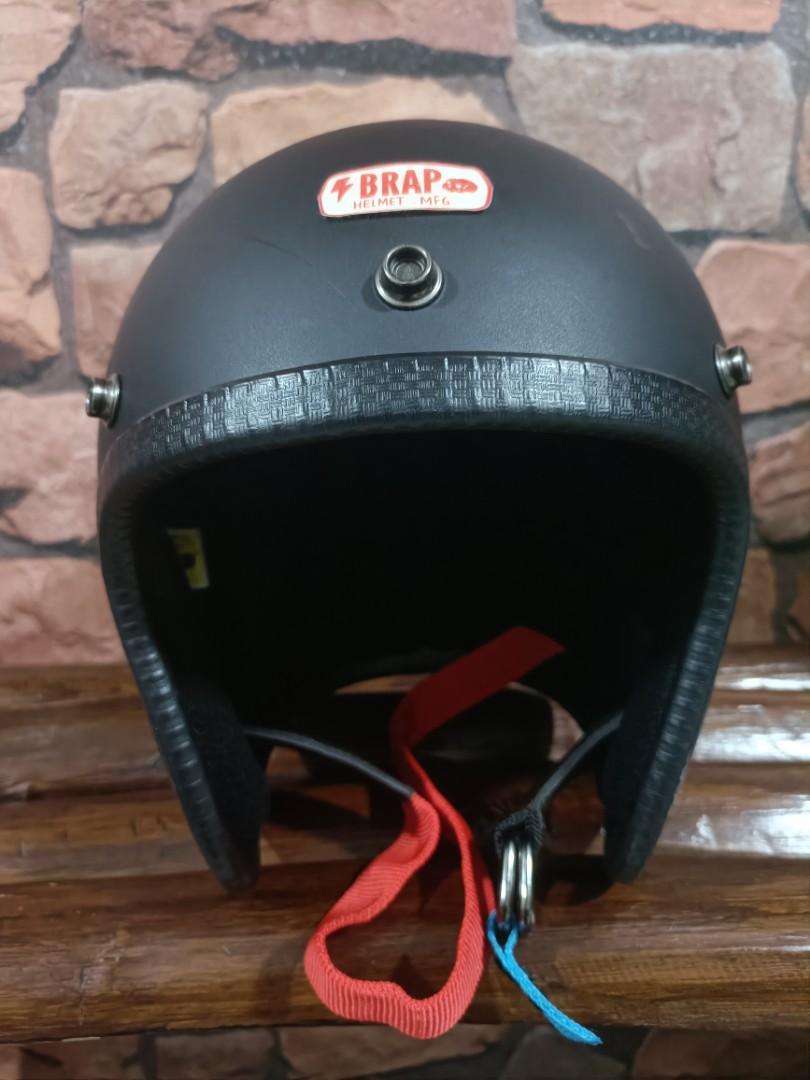 BRAP Helmet, Motorcycles, Motorcycle Apparel on Carousell