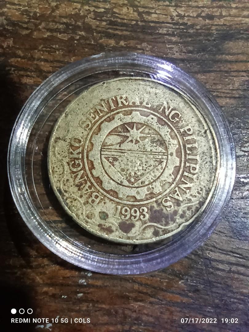 BSP 5 peso error coin, Hobbies & Toys, Memorabilia & Collectibles ...