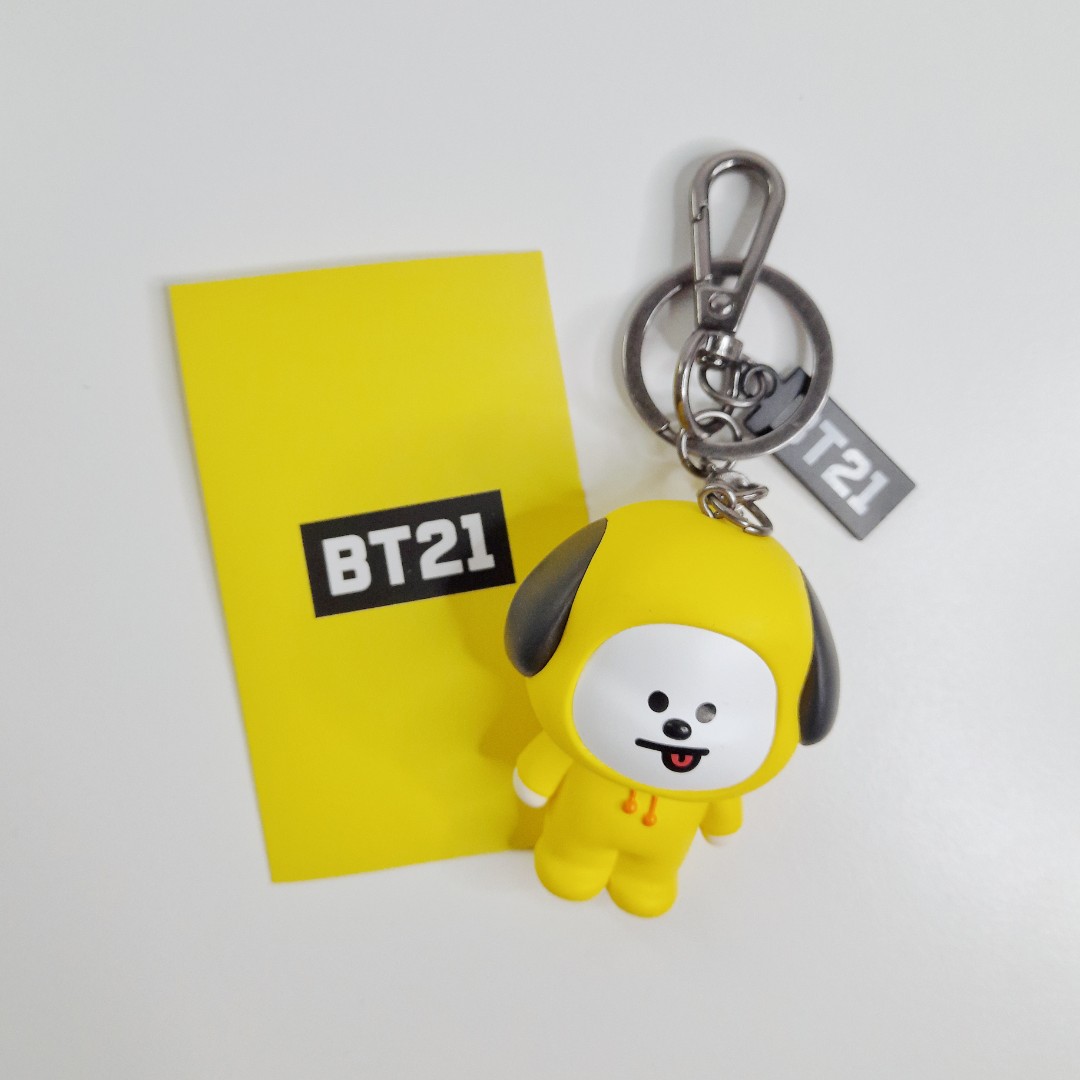BT21 Official Chimmy Figure Key Ring Keychain, Hobbies & Toys, Memorabilia & Collectibles, K ...