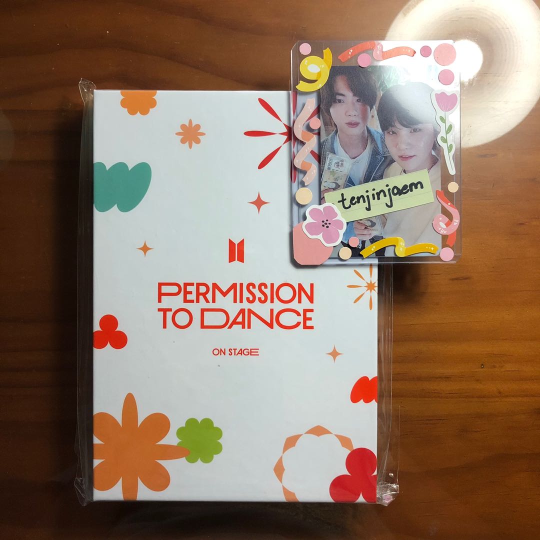 BTS PTD on stage Postcard Book permission to dance tour merch, Hobbies ...
