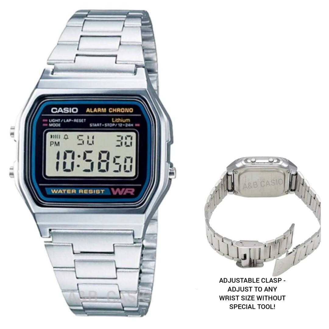 CASIO 158 ADULTS' & YOUTHS' DIGITAL WATCH, Men's Fashion, Watches ...