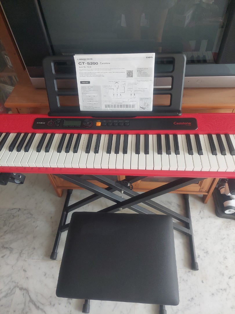 Casio CT-S200 Casiotone, Hobbies & Toys, Music & Media, Musical ...