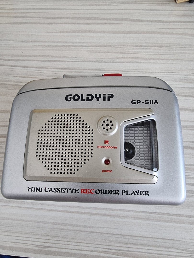 Portable Cassette Player with internal speaker, Audio, Portable Music ...