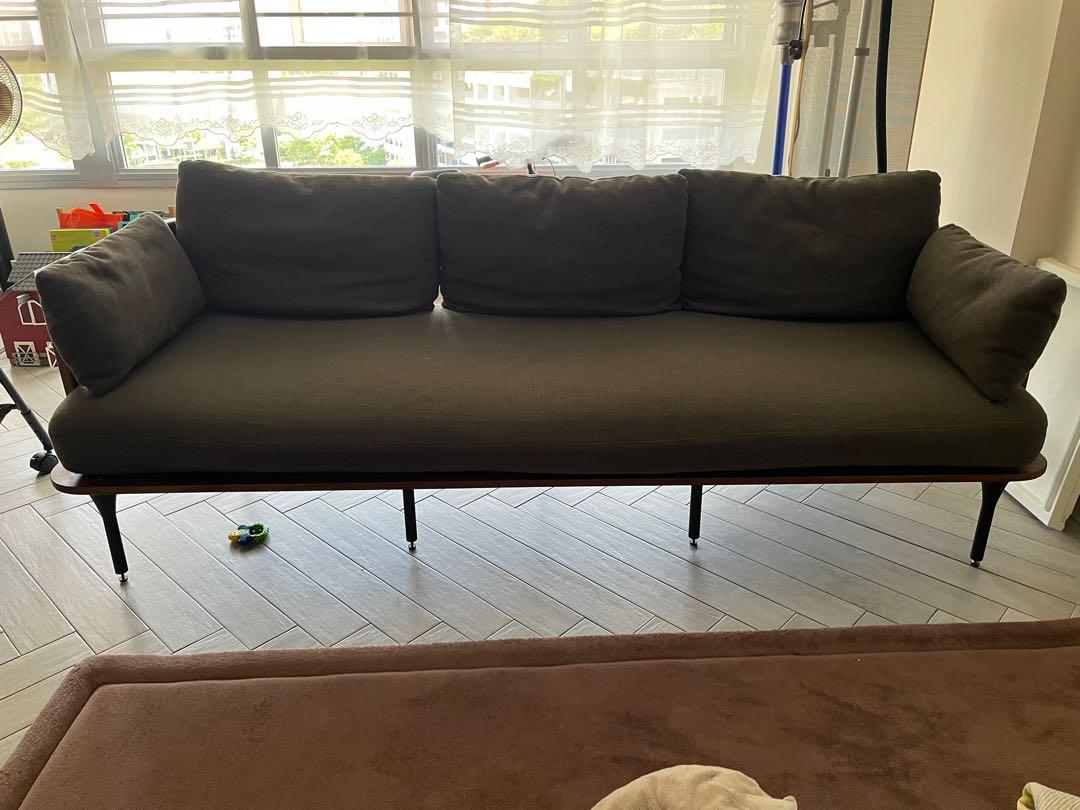 Castlery Wayne Sofa 3 Seater, Furniture & Home Living, Furniture, Sofas ...