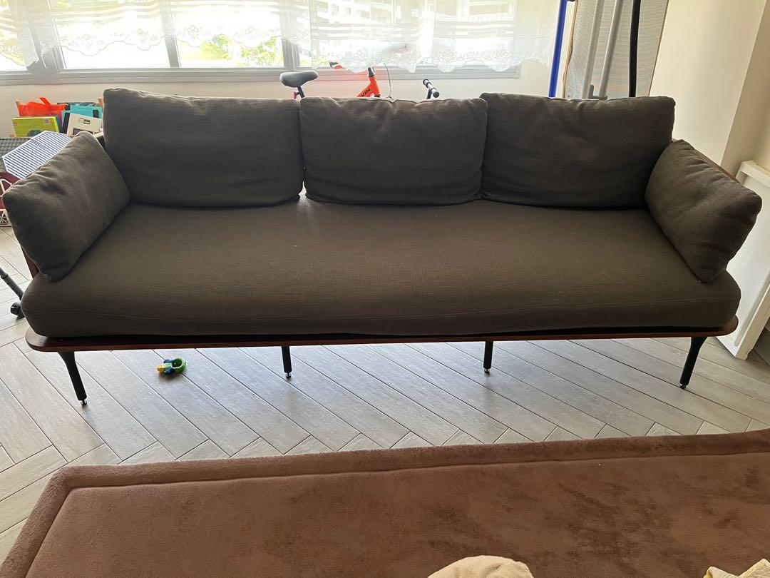 Castlery Wayne Sofa 3 Seater, Furniture & Home Living, Furniture, Sofas ...