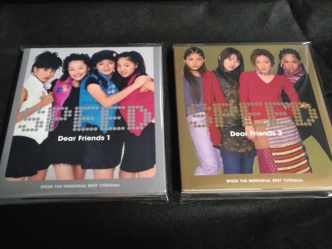 日本版CD SPEED THE MEMORIAL BEST 1335days Dear Friends 1 & 2 一套兩隻 上原多香子 島袋寛子 今井絵理子 新垣仁絵, 興趣及遊戲, 音樂 ...