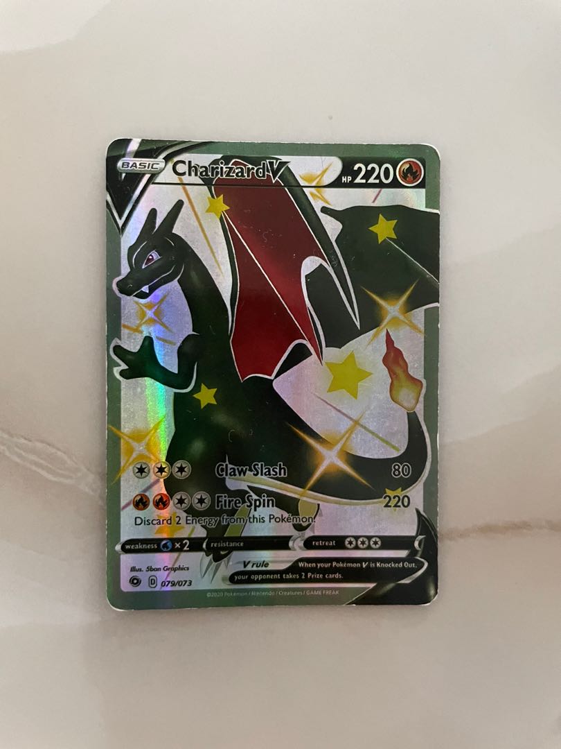 Charizard Vmax, Hobbies & Toys, Toys & Games on Carousell